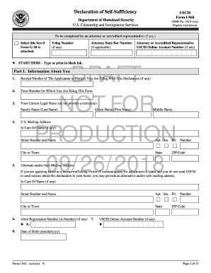 Fillable Online Declaration of Self-Sufficiency - Lal Legal APLC Fax ...