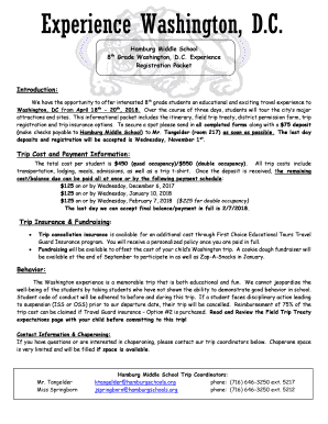 Fillable Online Experience Washington, D Fax Email Print - pdfFiller