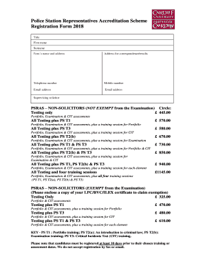 Police Station Representative Accreditation Scheme - Fill Online ...