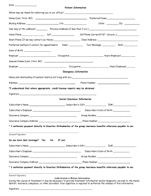 Fillable Online Previous Address (if less than 3 yrs Fax Email Print - pdfFiller