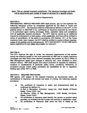 Fillable Online Note: This is a sample insurance attachment Fax Email ...