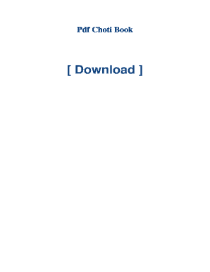 Choti Pdf - Fill Online, Printable, Fillable, Blank | pdfFiller