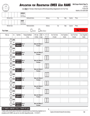 Fillable Online Ewe Application updated rule change.pmd - American ...
