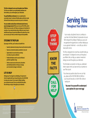 Fillable Online Serving You - New York State Deferred Compensation Plan ...