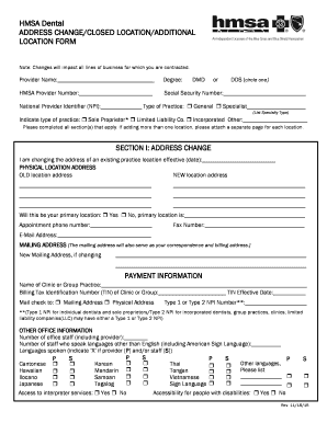 Fillable Online HMSA Dental Fax Email Print - pdfFiller