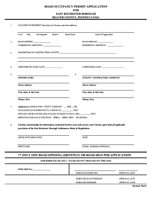 Occupancy Permit - Fill Online, Printable, Fillable, Blank | pdfFiller