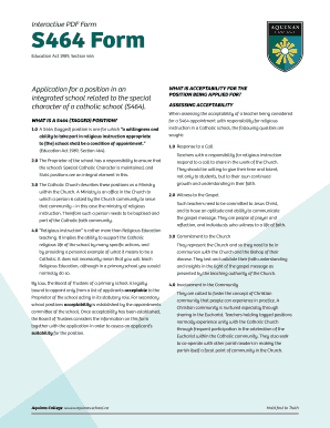 Fillable Online Interactive PDF Form S464 Form Fax Email Print - pdfFiller
