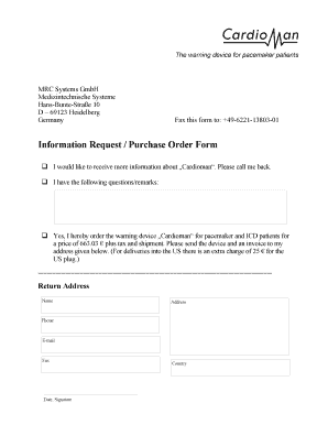 Cardioman - Fill Online, Printable, Fillable, Blank | pdfFiller