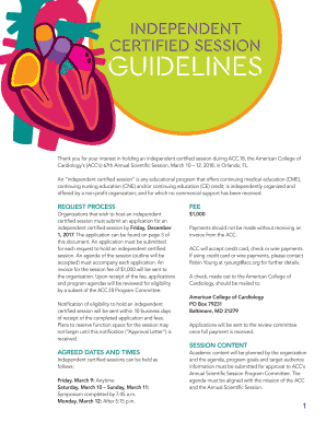 Fillable Online (ACC) Scientific Sessions - American College of ...