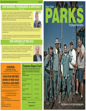 Fillable Online COUPON: Customer Report Card NEW BUSINESS, FUNDRAISING ...