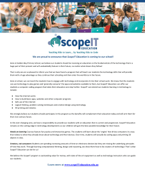 Fillable Online goldenbayps wa edu We are proud to announce that ...