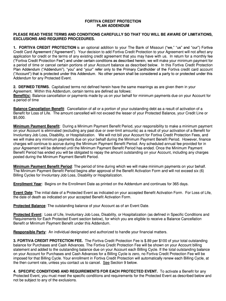 Credit Protection Life