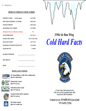 Fillable Online Cold Hard Facts - Grand Forks Air Force Base - AF.mil ...