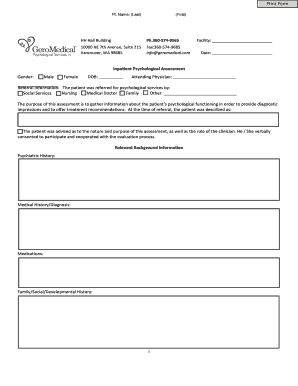 Fillable Online HH Hall Building Ph.360-574-9565 Facility Fax Email ...