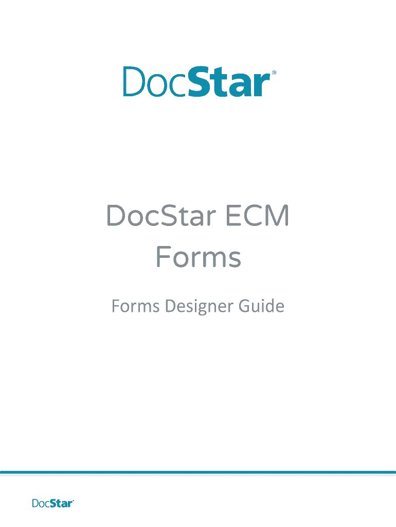 Fillable Online DocStar ECM Forms Fax Email Print - pdfFiller