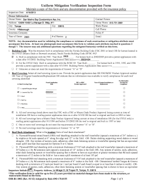 Fillable Online Florida Wind Mitigation Form - 2012 - Pics2 Fax Email ...