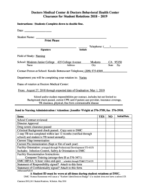 Fillable Online MJC - Allied Health Fax Email Print - pdfFiller