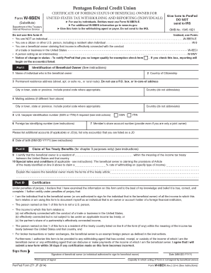 Fillable Online Form 271 Certificate of Foreign Status of Beneficial ...
