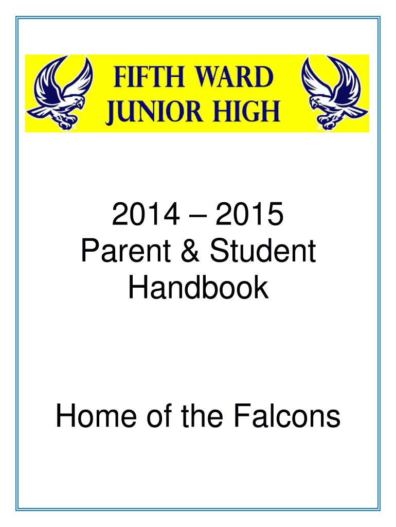 Fillable Online fifthwardjunior stpsb fifth ward junior high Fax Email ...