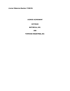 44+ Free Editable License Agreement Templates in MS Word [DOC] | pdfFiller