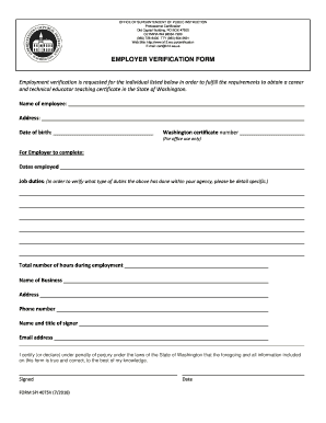 Fillable Online conditional certificate requirements - OSPI i Fax Email ...