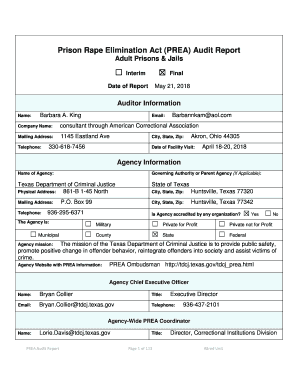 Fillable Online consultant through American Correctional Association ...