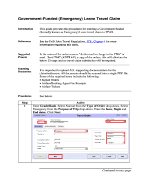 Fillable Online Travel Forms Pubs and Messages Fax Email Print - pdfFiller
