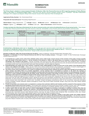 Fillable Online Untitled - Manulife Philippines Fax Email Print - pdfFiller