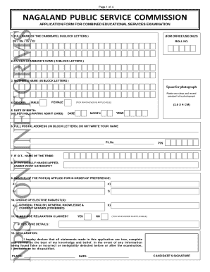 Fillable Online Online Application Form CES. Online Application Form ...