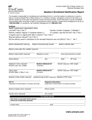 Fillable Online Claims Timely Filing - UniCare Fax Email Print - pdfFiller