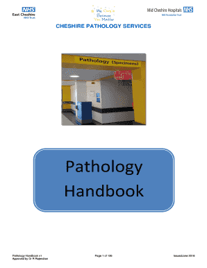 Fillable Online Pathology Handbook v1 Fax Email Print - pdfFiller