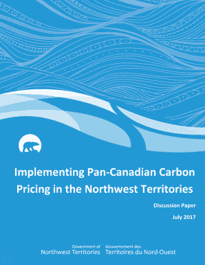Fillable Online Implementing Pan-Canadian Carbon Pricing in the ...