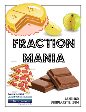 Fillable Online Fraction Mania Fax Email Print - pdfFiller