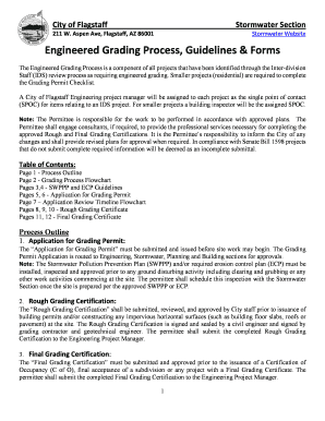 Fillable Online Grading Permit Application and Certification Forms ...