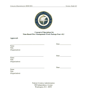 Fillable Online faaco faa TBFM WP4 Concept of Operations Fax Email ...