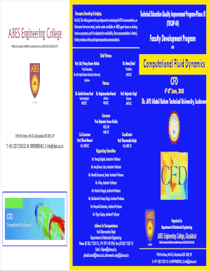Fillable Online Computational Fluid Dynamics CFD - ABES Engineering College Fax Email Print ...