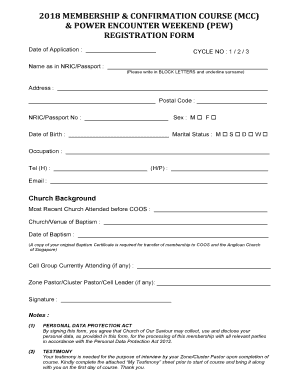 Fillable Online 2018 MCC Schedule and Regn Form - v2 Fax Email Print ...