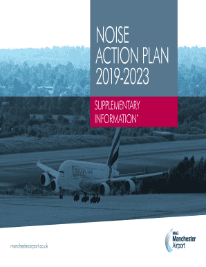 Fillable Online NOISE ACTION PLAN 2019-2023 Fax Email Print - pdfFiller