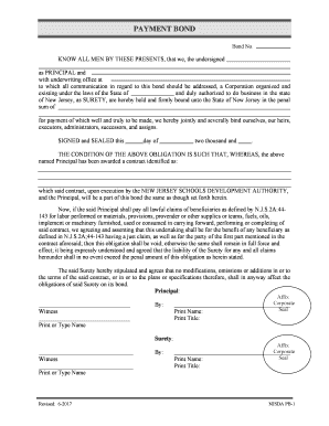 Fillable Online 09c Payment Bond Form Fax Email Print - pdfFiller