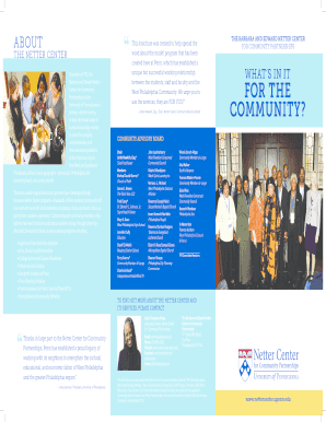 86+ Free Editable Community Brochure Templates in MS Word [DOC] | pdfFiller