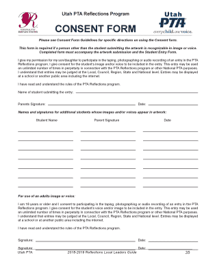 Fillable Online bhs davis k12 ut 2018 Reflections - Consent Form.pdf ...