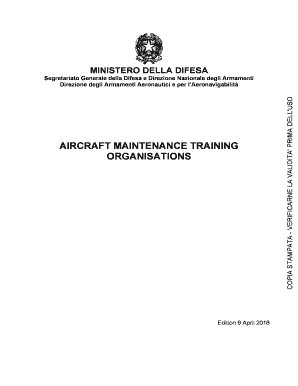 Fillable Online AIRCRAFT MAINTENANCE TRAINING Fax Email Print - pdfFiller