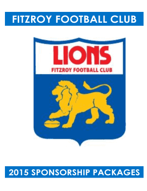 Fitzroy Football Club Sa - Fill Online, Printable, Fillable, Blank ...