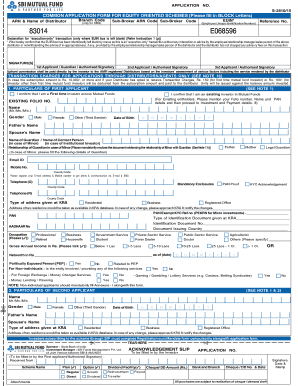Fillable Online sbi mf common application form - Invest Edge Advisors ...