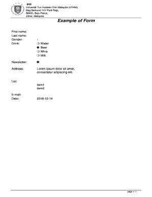 Fillable Online Example of Form - idb.dbkl.gov.my Fax Email Print ...
