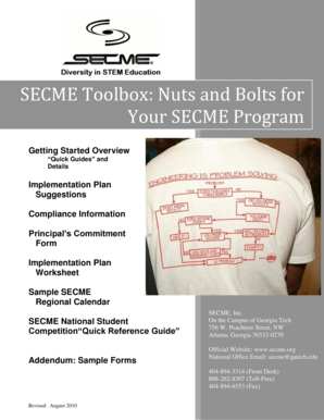 Fillable Online secme secme The SECME Toolbox - Join the SECME Alliance ...