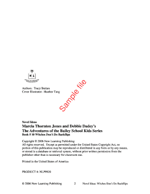 Fillable Online bsk - 10 - witches dont do backflips Fax Email Print ...