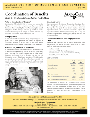 Fillable Online doa alaska AlaskaCare Health Plans Fax Email Print ...