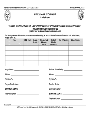 Fillable Online mbc ca Armed Forces Combat Readiness Training ...