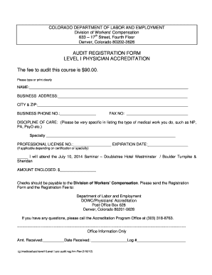 Fillable Online colorado COLORADO DEPARTMENT OF LABOR AND EMPLOYMENT ...
